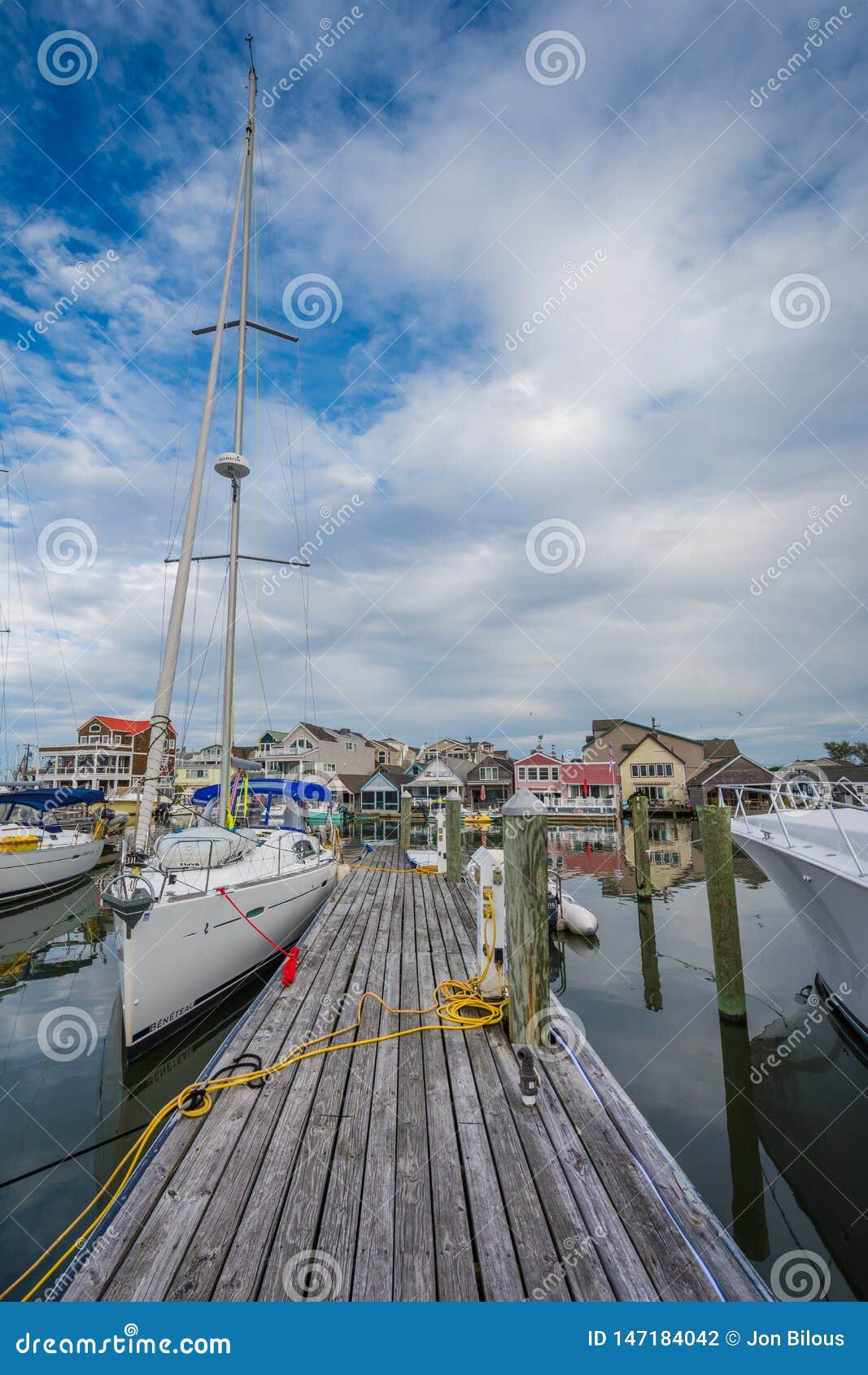 Cape May Harbor, in Cape May, New Jersey Editorial Photography - Image ...