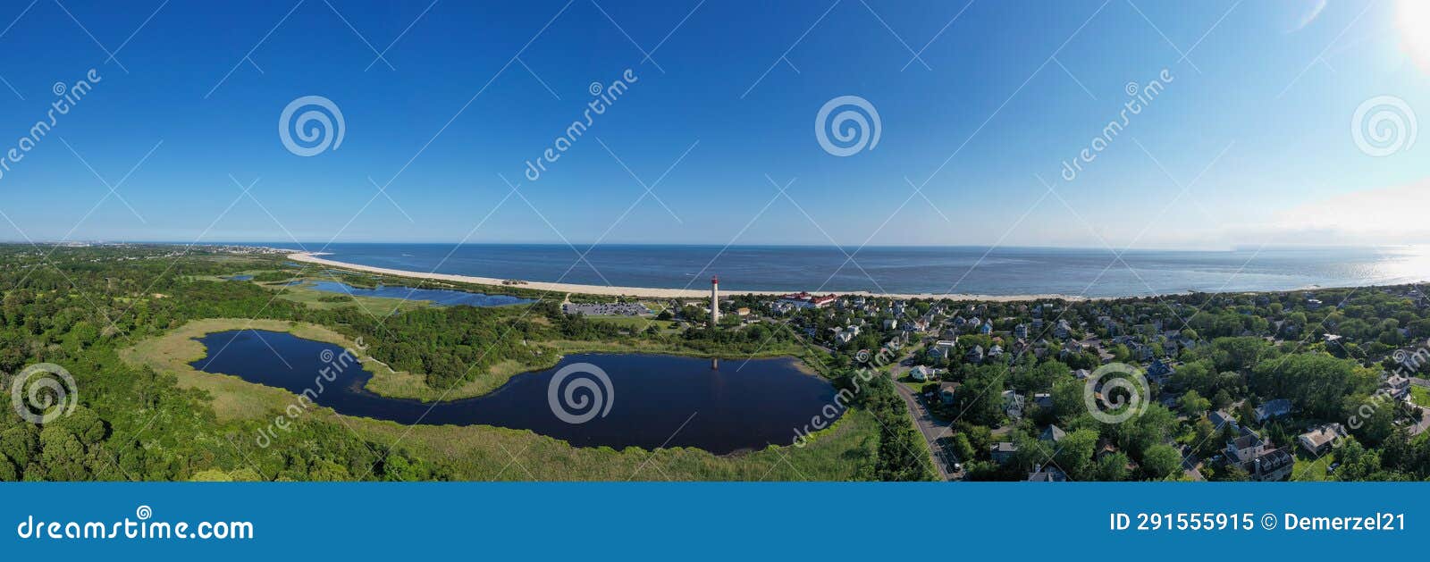 Cape May Point State Park stock image. Image of history - 291555915
