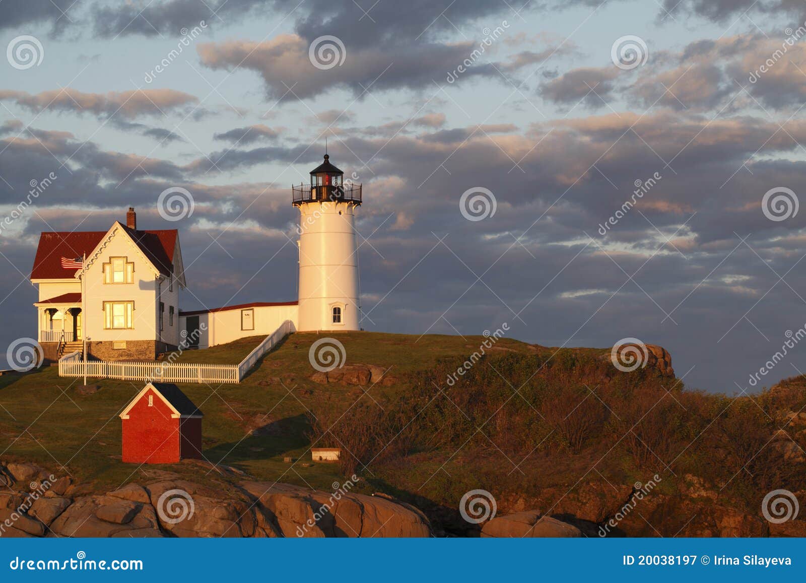 Cape Neddick stock image. Image of cape, neddick, coast - 20038197