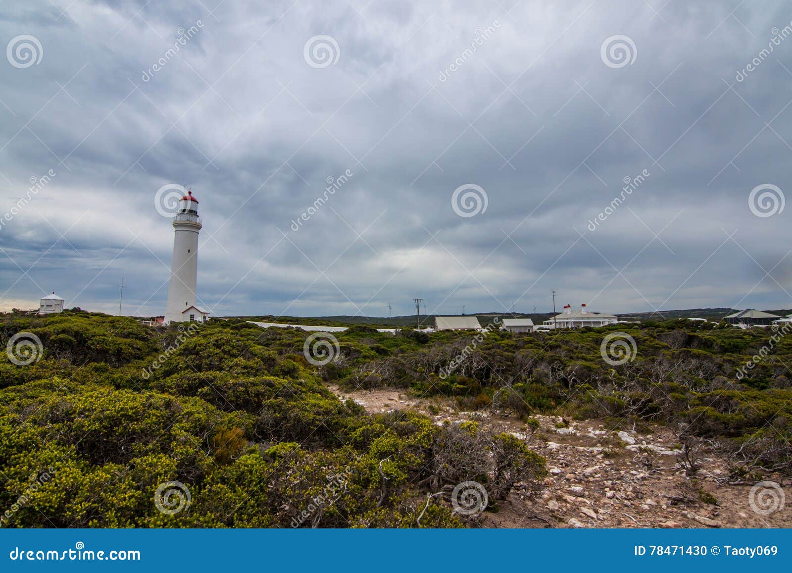 Cape Nelson Lighthouse stock photo. Image of coast, tall - 78471430