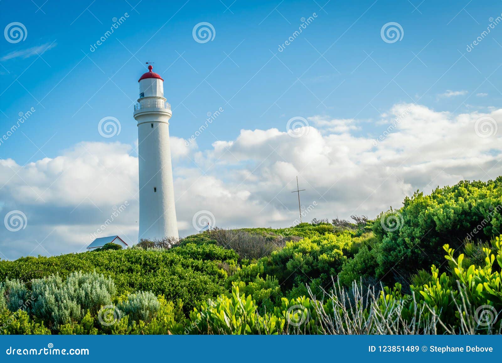 Cape Nelson Lighthouse in Victoria, Australia, in the Summer Stock ...