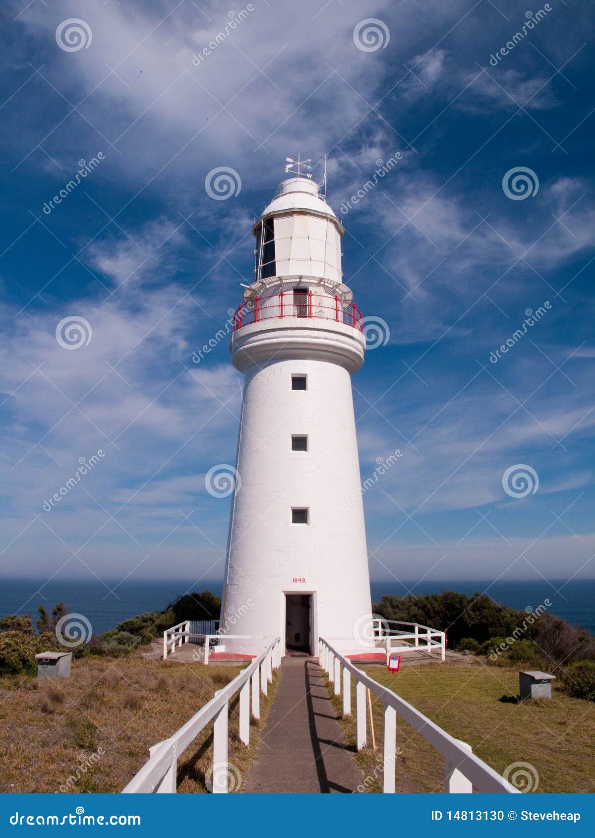 Cape Otway Lighthouse stock photo. Image of coast, ocean - 14813130