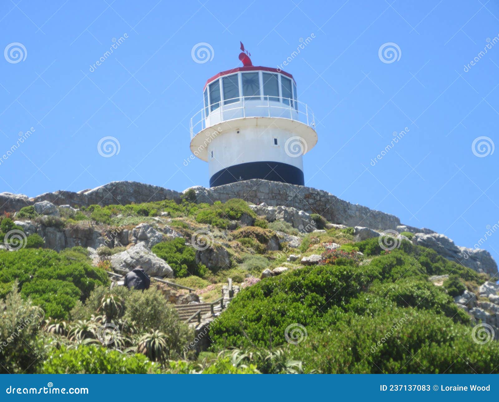 Cape Point Lighthouse stock image. Image of building - 237137083