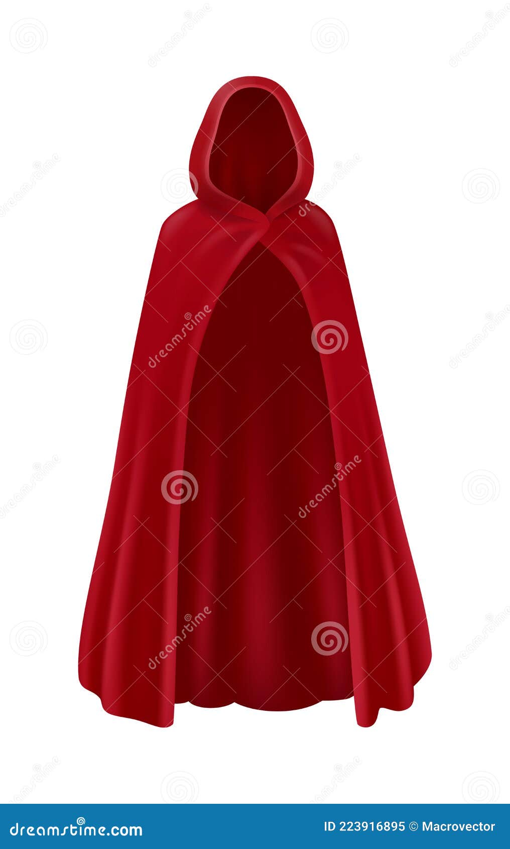 Cape Realistic Illustration Stock Vector - Illustration of party ...