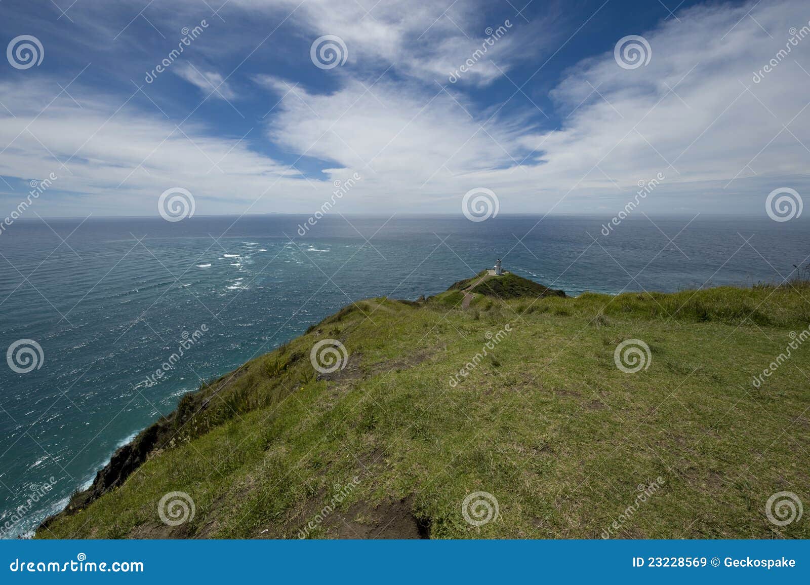 Cape Reinga stock image. Image of island, reinga, zealand - 23228569