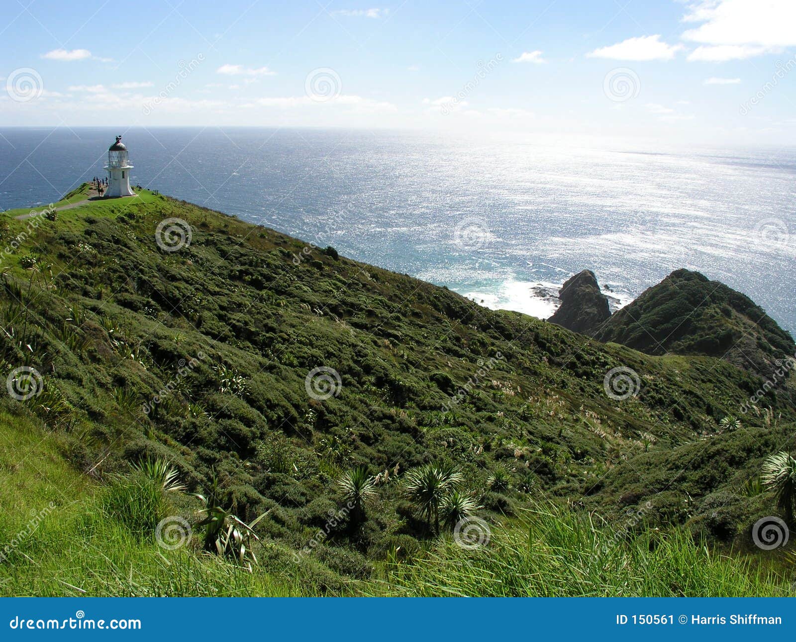 Cape Reinga Lighthouse stock image. Image of ocean, cape - 150561