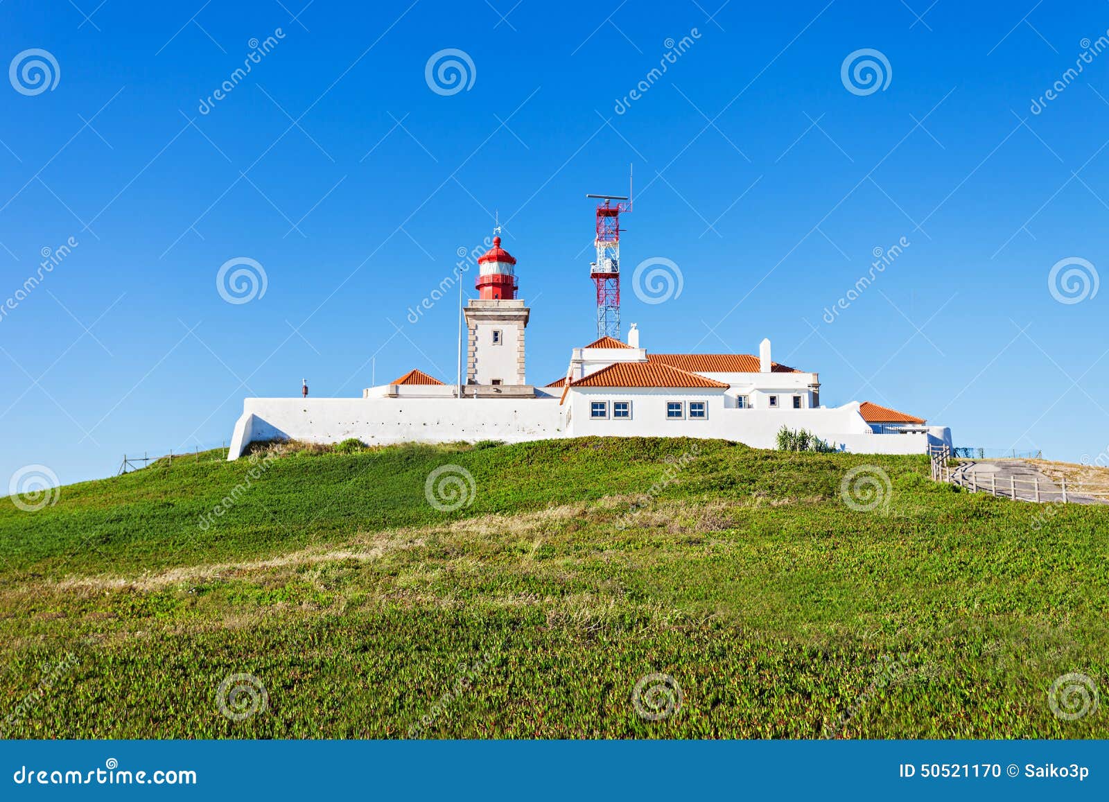 Cape Roca, Portugal stock photo. Image of atlantic, blue - 50521170
