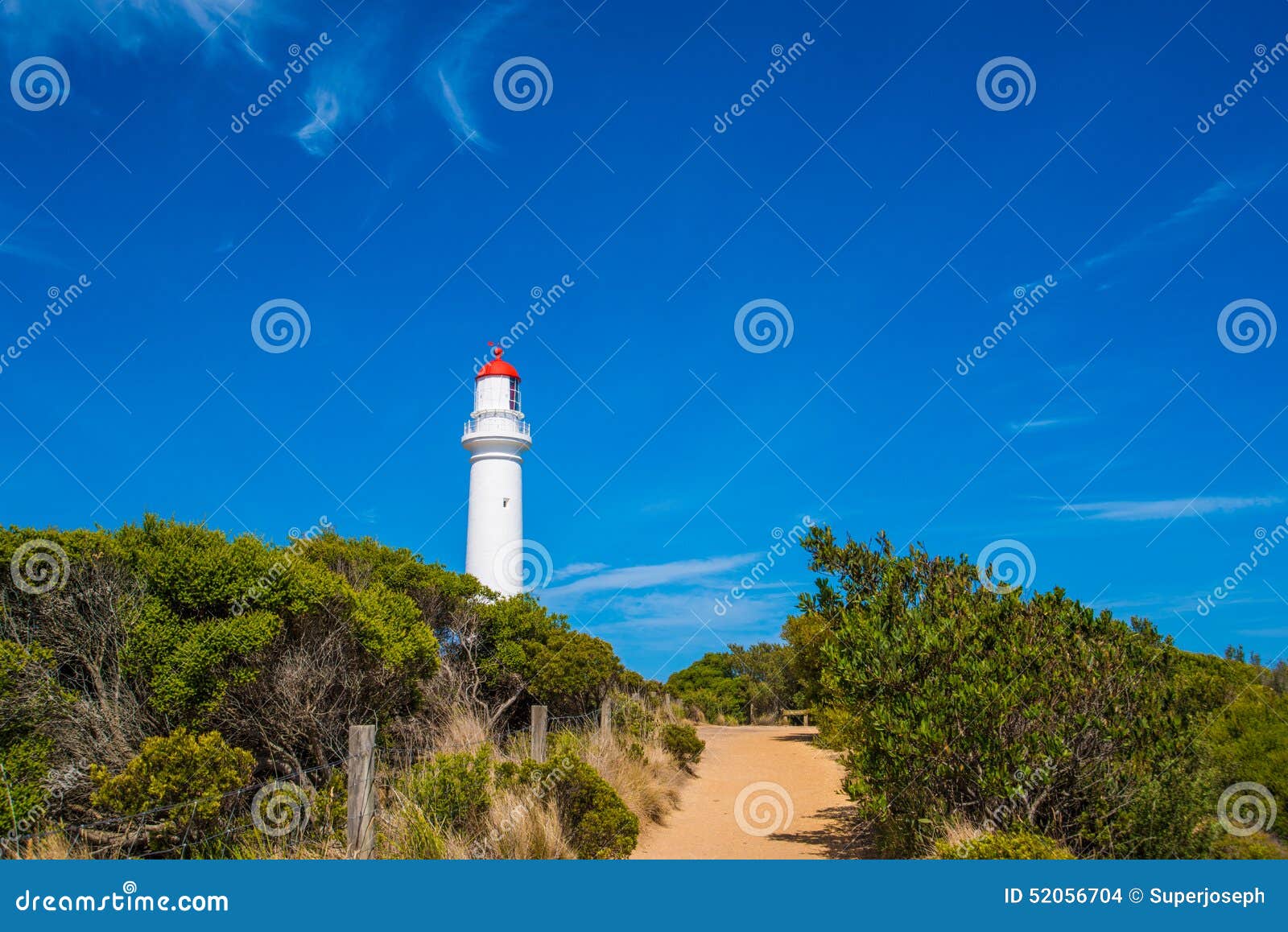 Cape Schanck Lighthouse stock photo. Image of phenomenon - 52056704