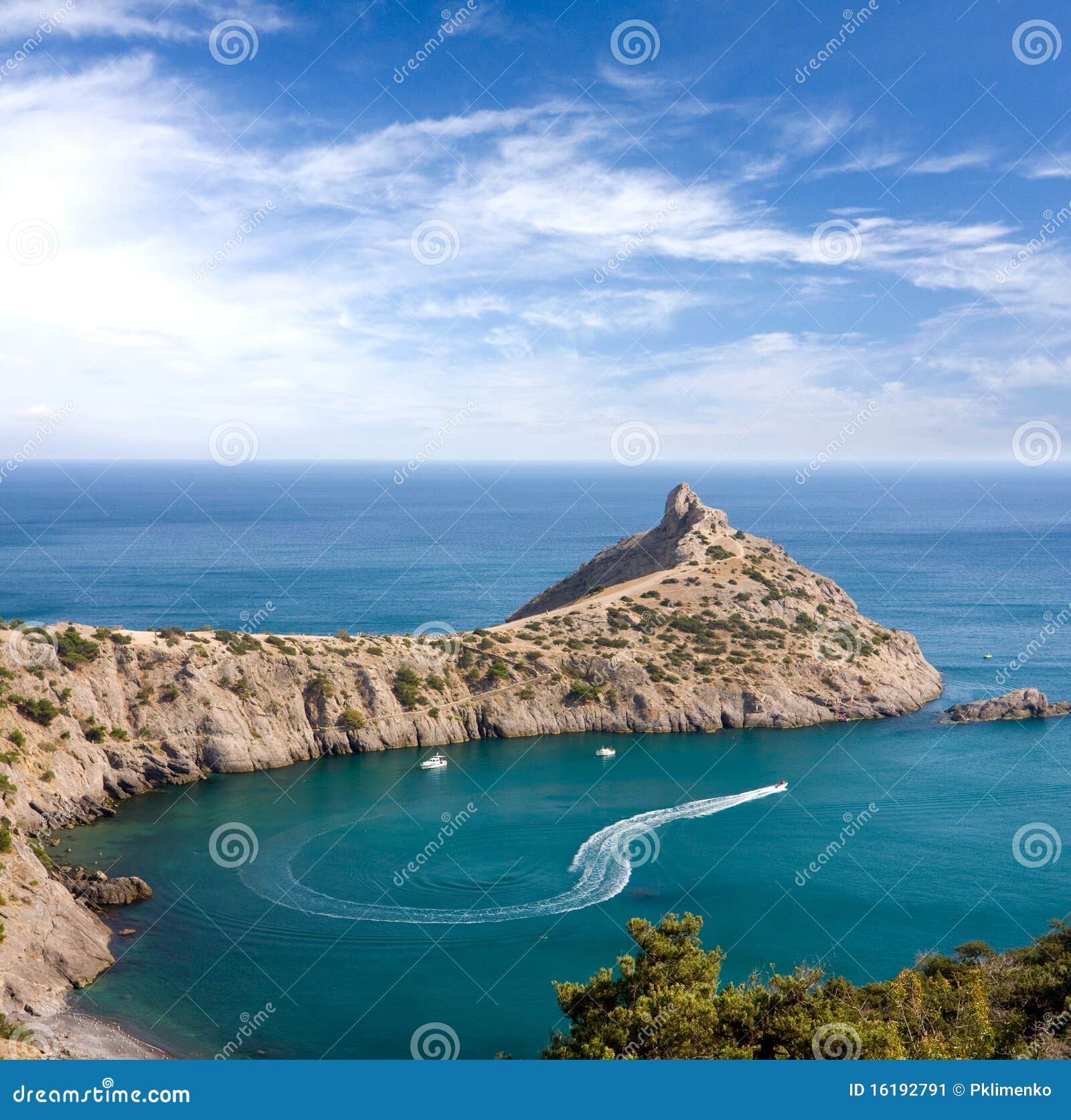 Cape in sea stock image. Image of plant, coastline, cape - 16192791