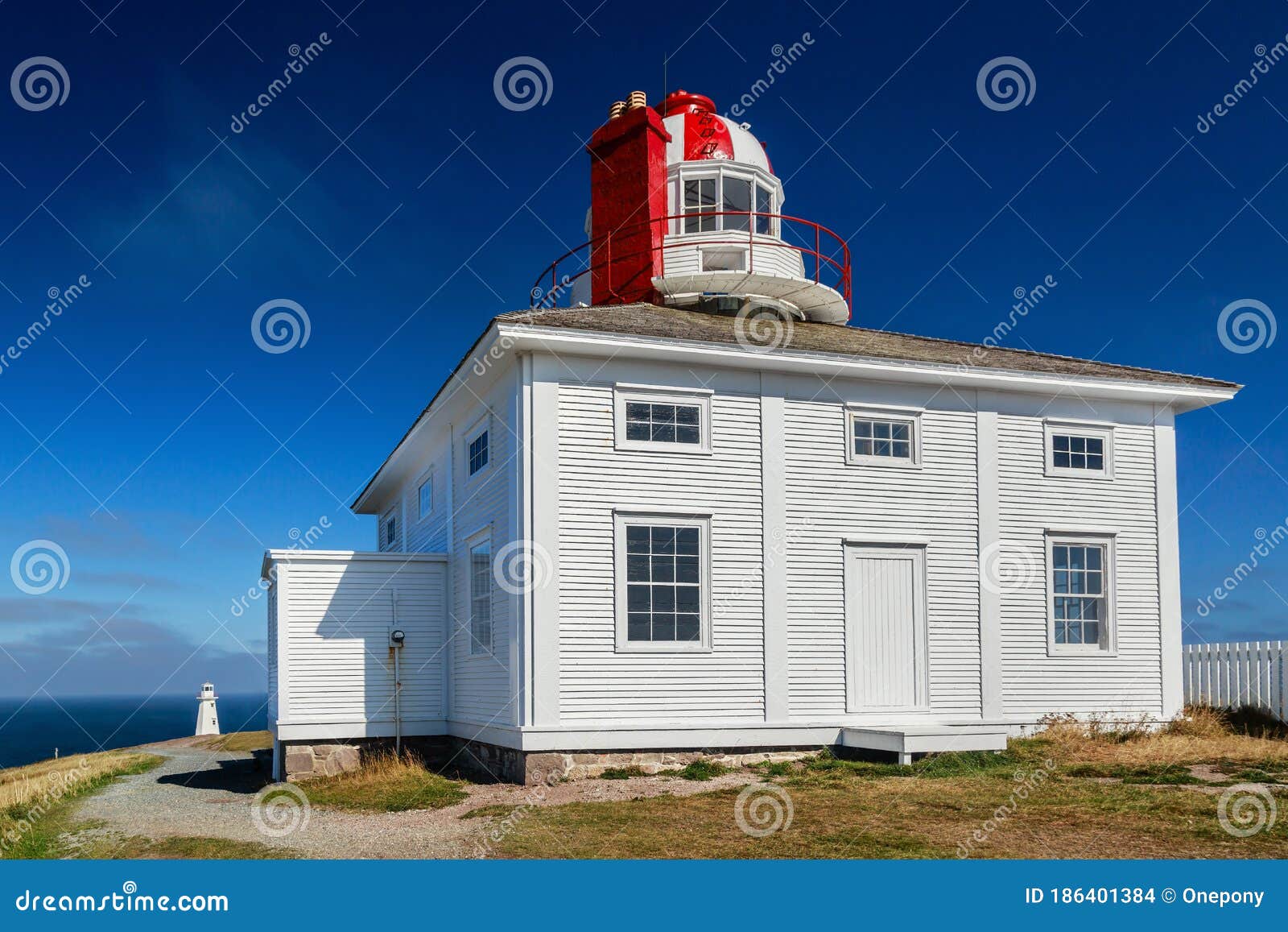 Cape Spear Lighthouse, Newfoundland, Canada Stock Photo - Image of ...