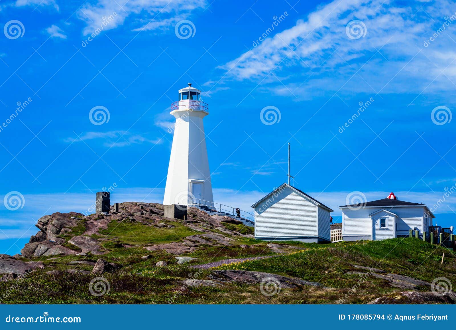 Cape Spear Lighthouse Newfoundland Stock Photo - Image of canada ...