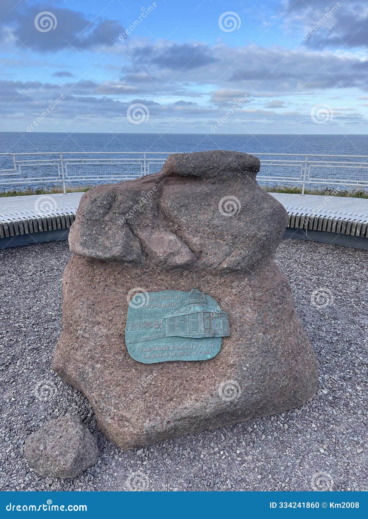 Cape Spear, Newfoundland stock photo. Image of statue - 334241860