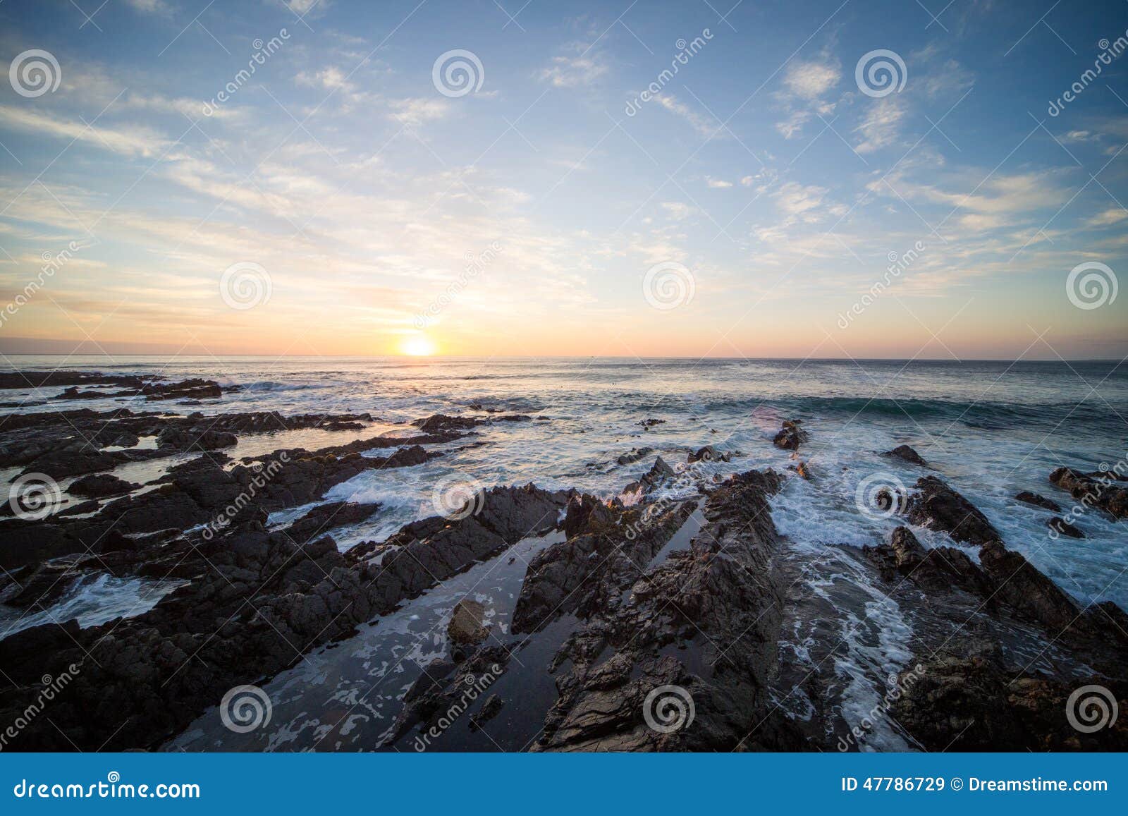 Cape Town Sunset stock image. Image of town, clouds, colors - 47786729