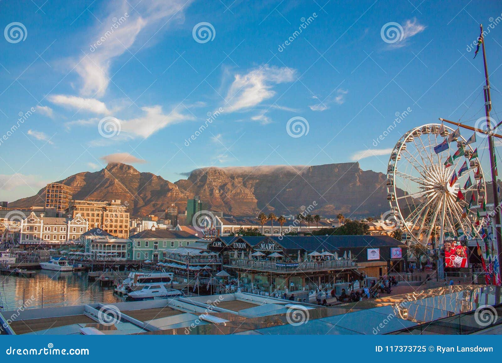Cape Town V&a Waterfront Editorial Image - Image of cape, waterfront ...