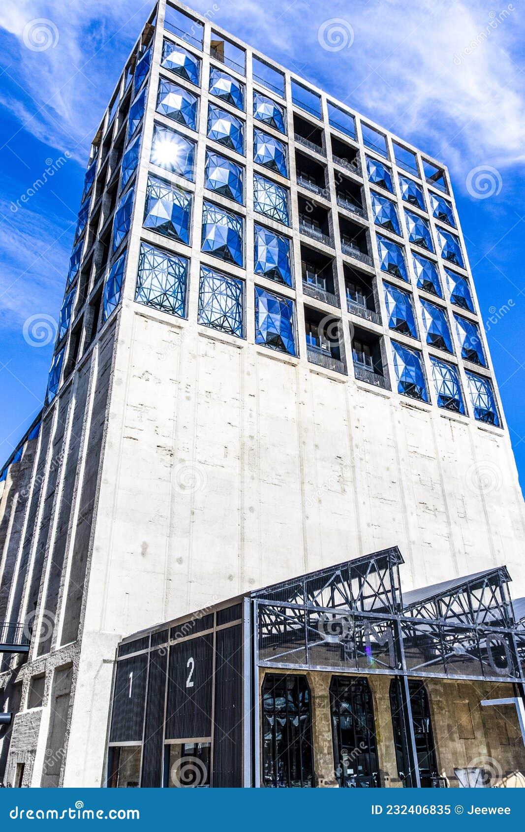Exterior of the Zeitz Mocaa Museum in Cape Town, South Africa Editorial ...