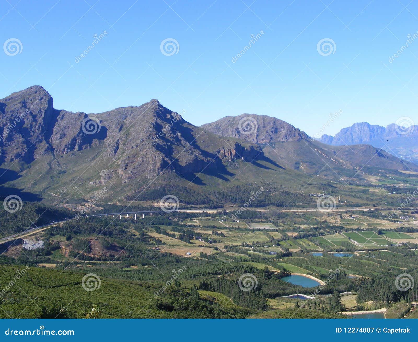 Cape Valley stock image. Image of western, forests, travel - 12274007