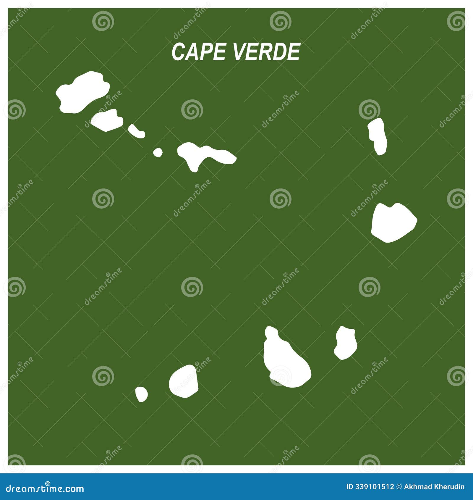 Cape Verde region map stock vector. Illustration of buttons - 339101512
