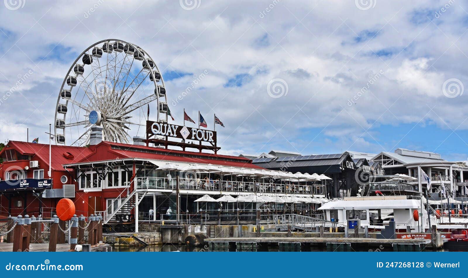 The Cape Wheel at the V&a Waterfront Editorial Stock Photo - Image of ...