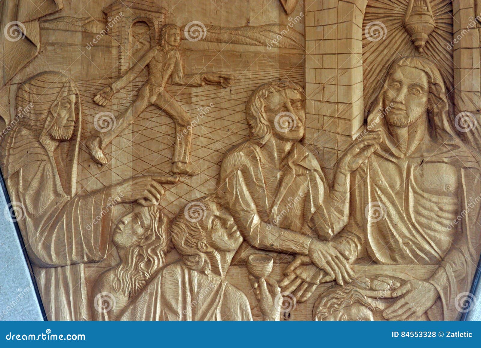 Capernaum - the Church of the House of Peter Stock Photo - Image of ...