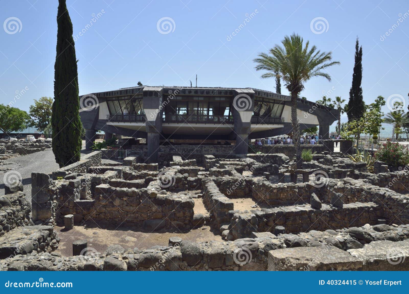Capernaum stock image. Image of catholic, religion, apostle - 40324415