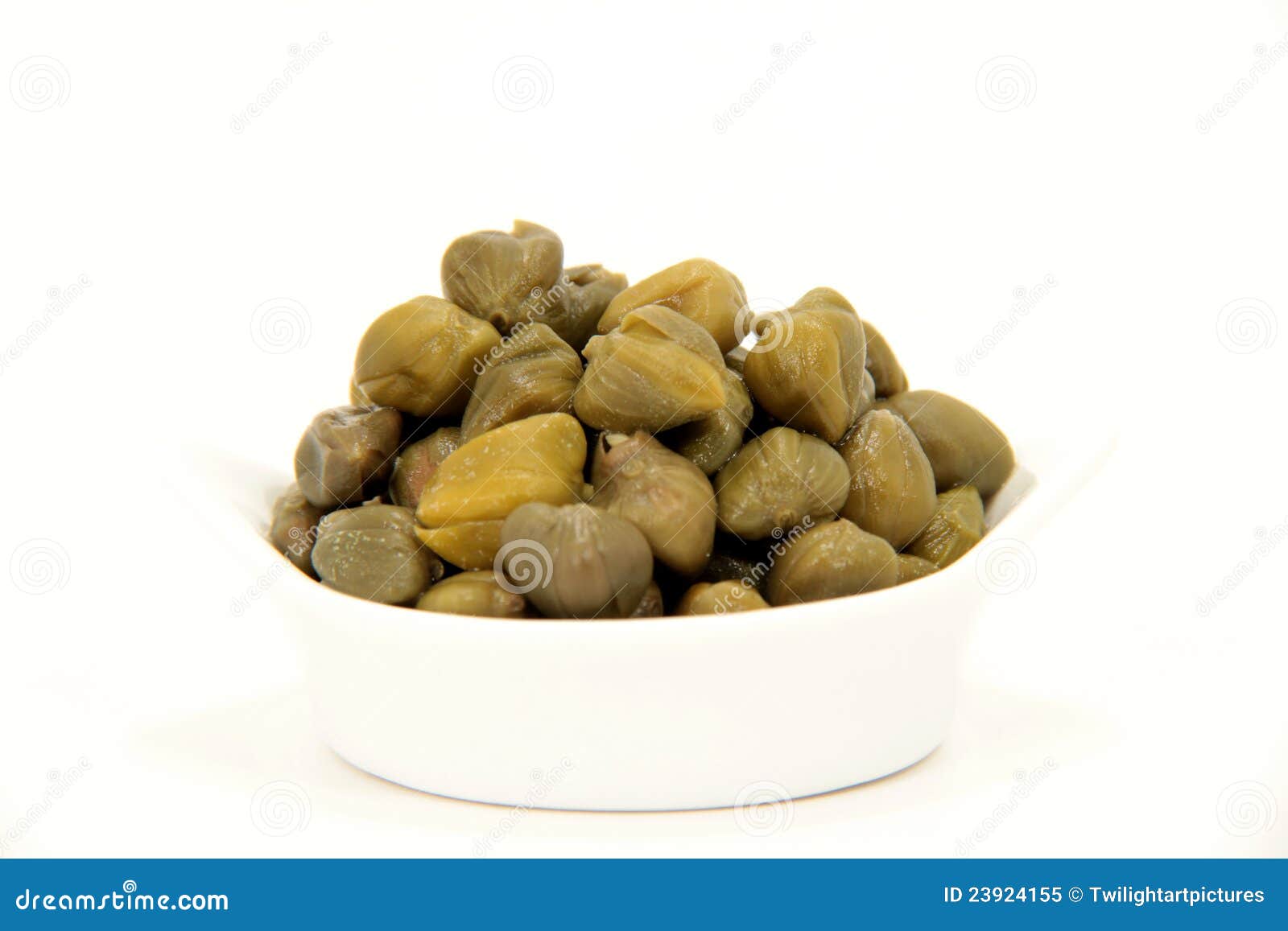 Capers stock image. Image of salt, condiments, plate - 23924155