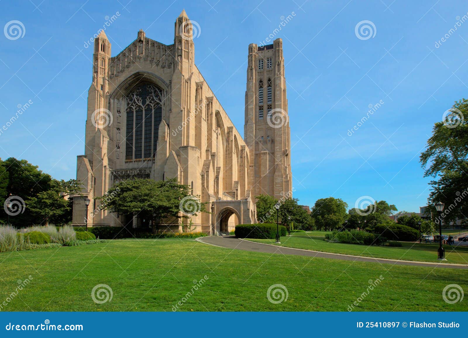Capilla Del Monumento De Rockefeller Imagen de archivo - Imagen de ...