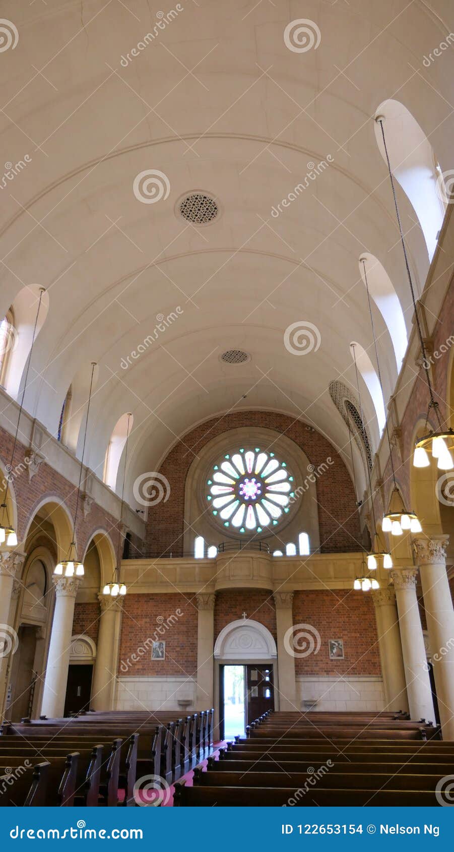 Capilla Religiosa O Funeraria Para El Funeral Foto de archivo - Imagen ...