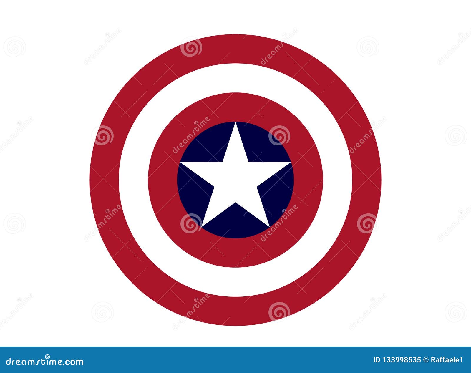 Capitán America Logo, Super Héroe Imagen editorial - Ilustración de ...