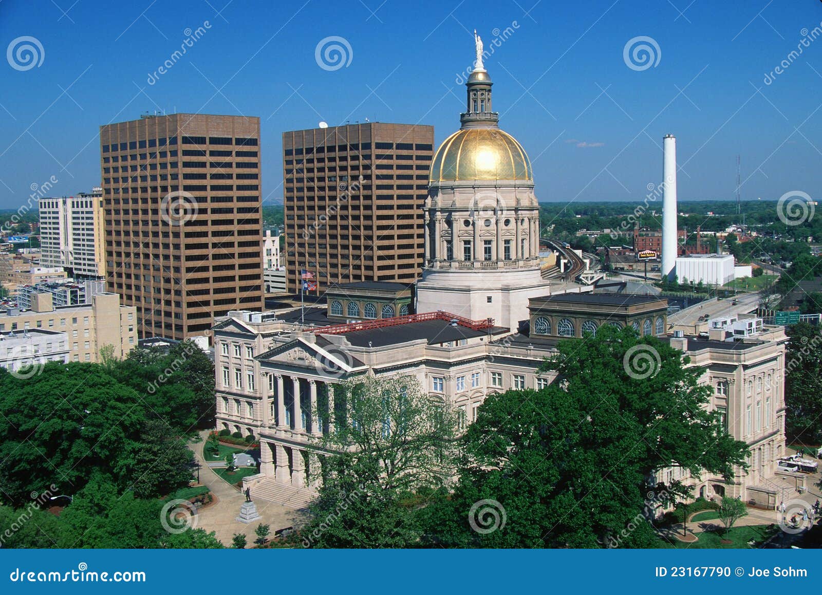 Capitólio Do Estado De Geórgia Imagem Editorial - Imagem de arquitetura ...