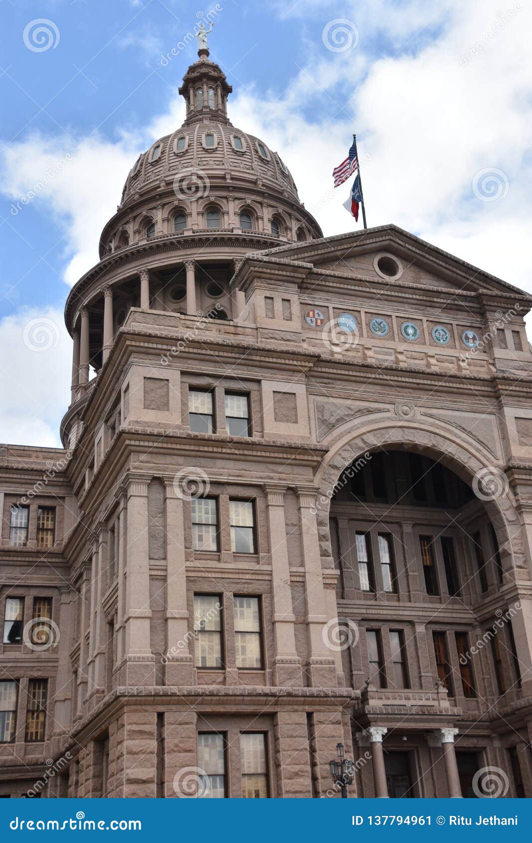 Capitólio Do Estado De Texas Em Austin Imagem de Stock - Imagem de ...