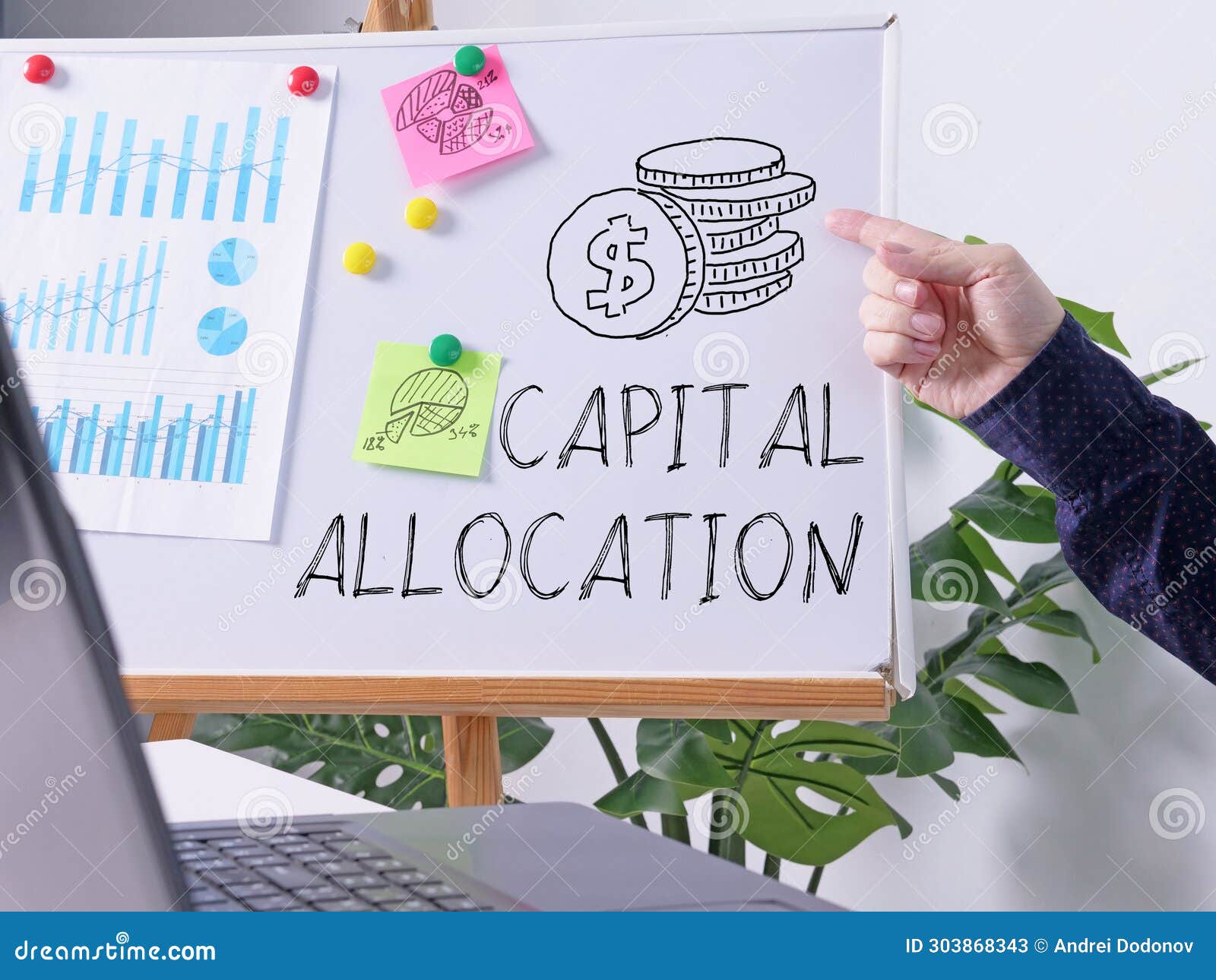 Capital Allocation is Shown Using the Text Stock Image - Image of ...