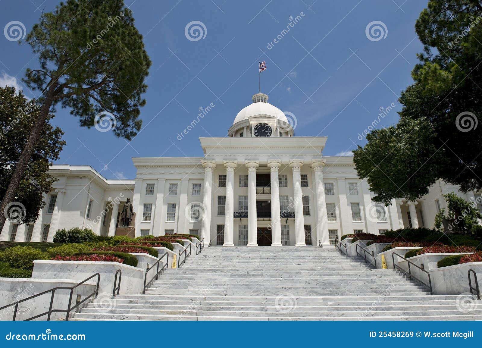 Capital Building in Alabama. Stock Image - Image of alabama ...