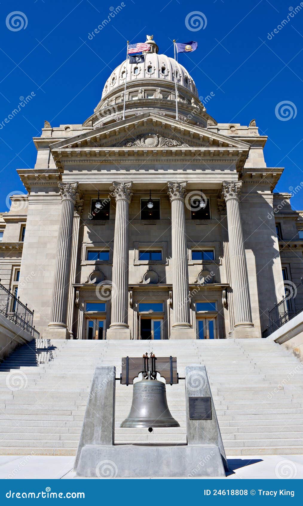 Capital Building at Boise State Stock Photo - Image of architecture ...