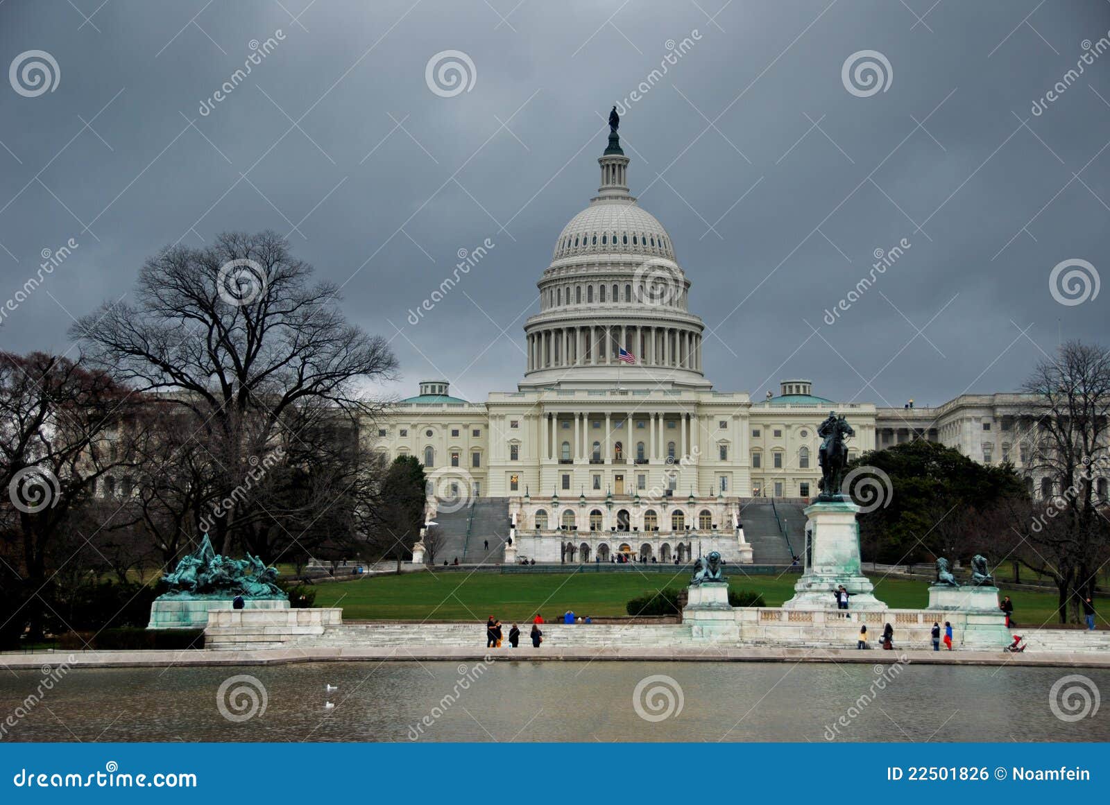 Capital Building during Winter Editorial Photo - Image of capitol ...