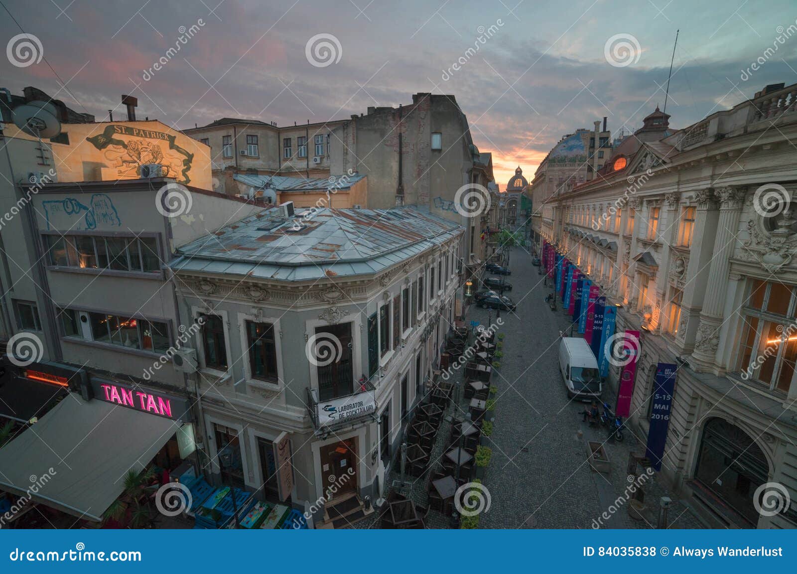 The Capital City of Bucharest Editorial Stock Photo - Image of eastern ...