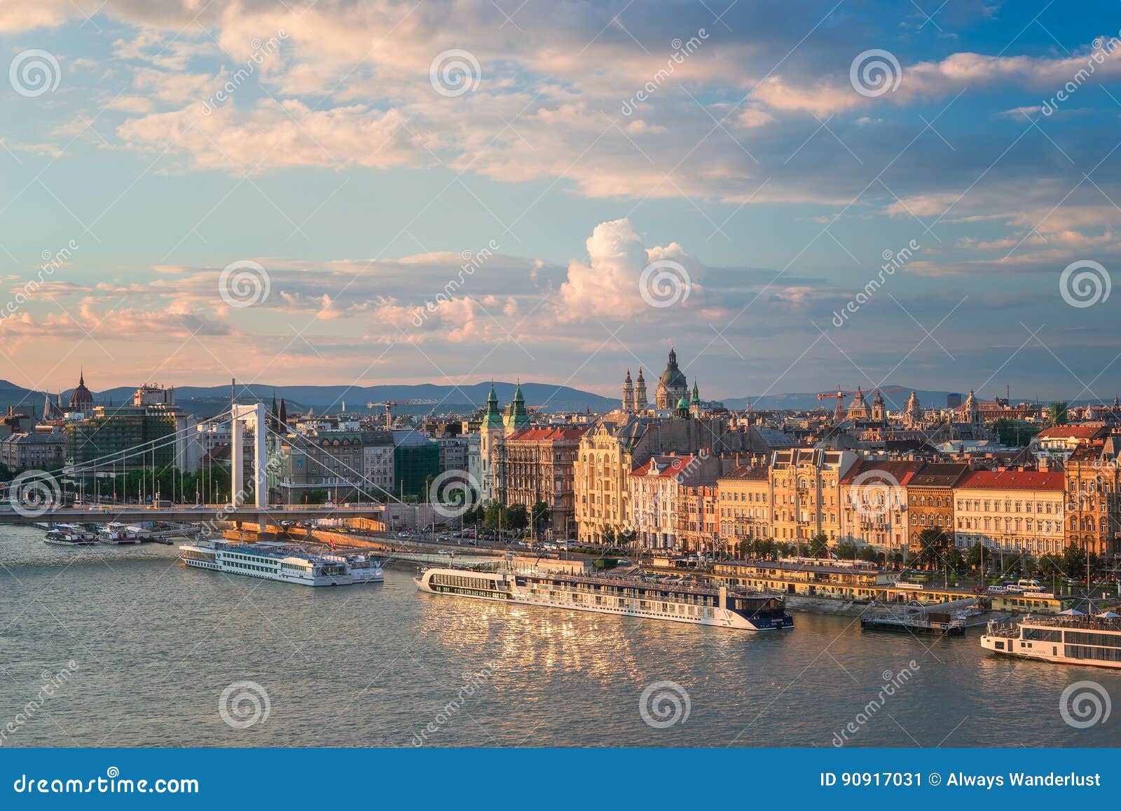 The Capital City of Hungary, Budapest Editorial Photo - Image of danube ...