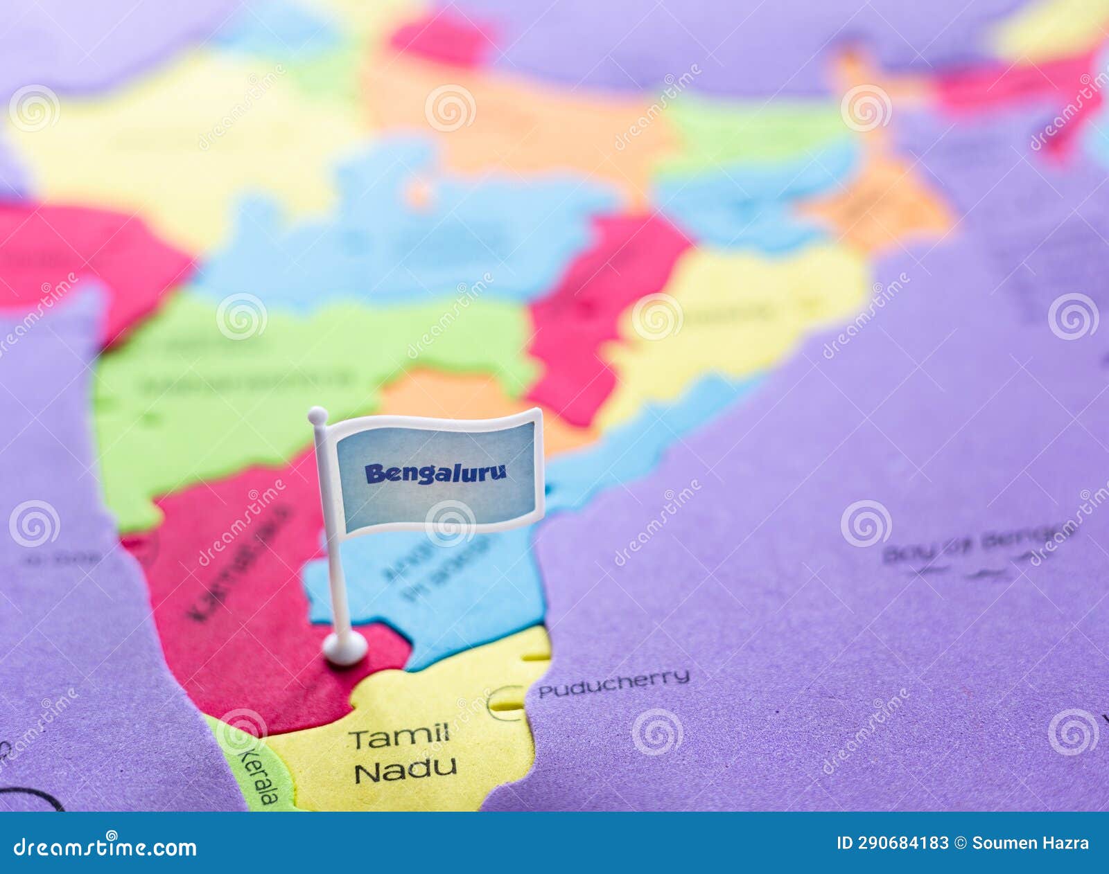 The Capital City of Karnataka Stock Image - Image of trip, geographical ...