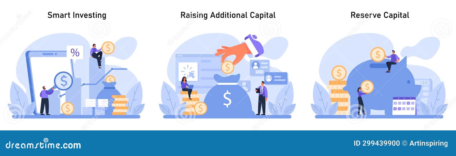 Capital Gain Concept. Visualizing Smart Investing Approaches, Tactics ...