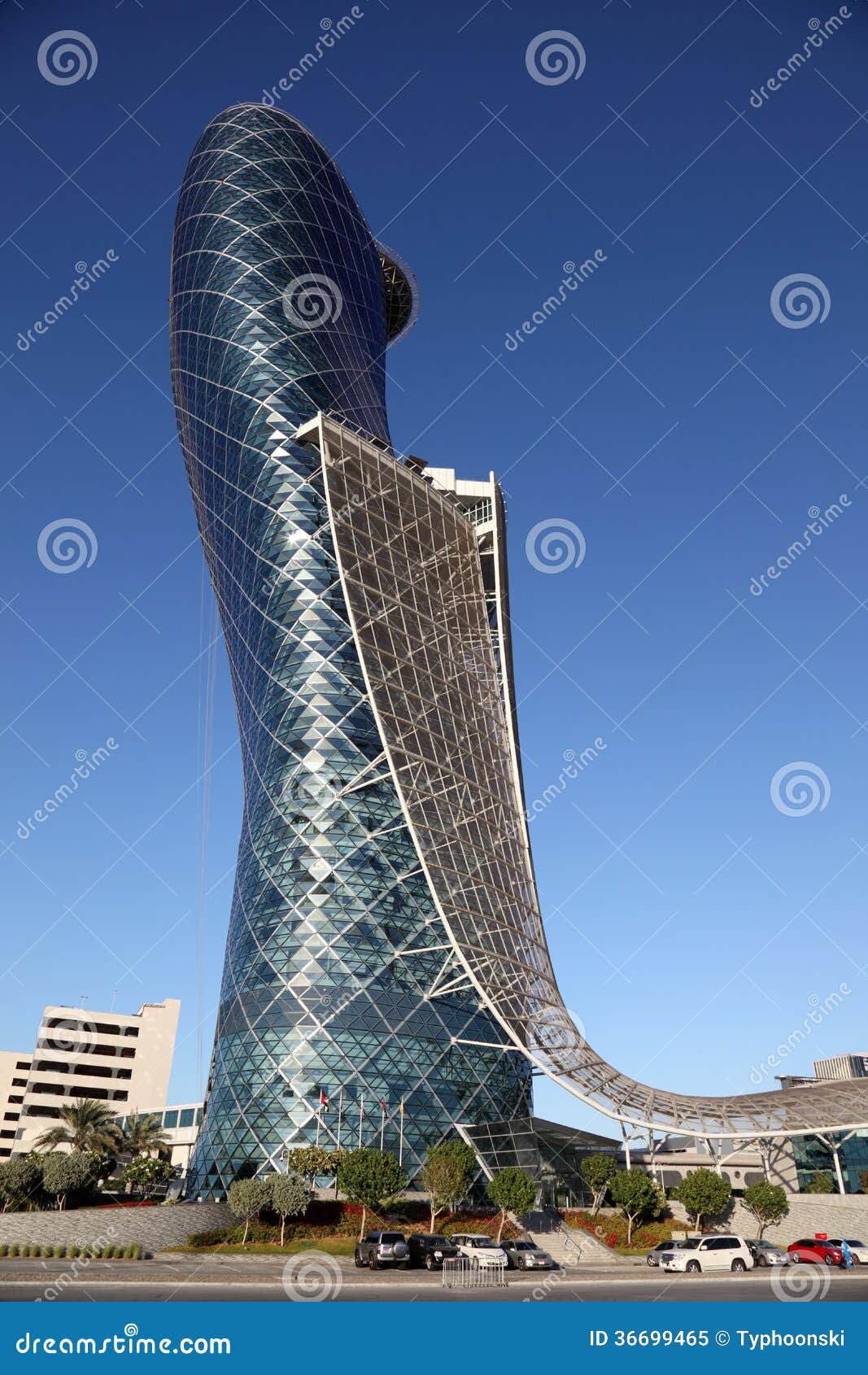 Capital Gate Building in Abu Dhabi Editorial Image - Image of capital ...