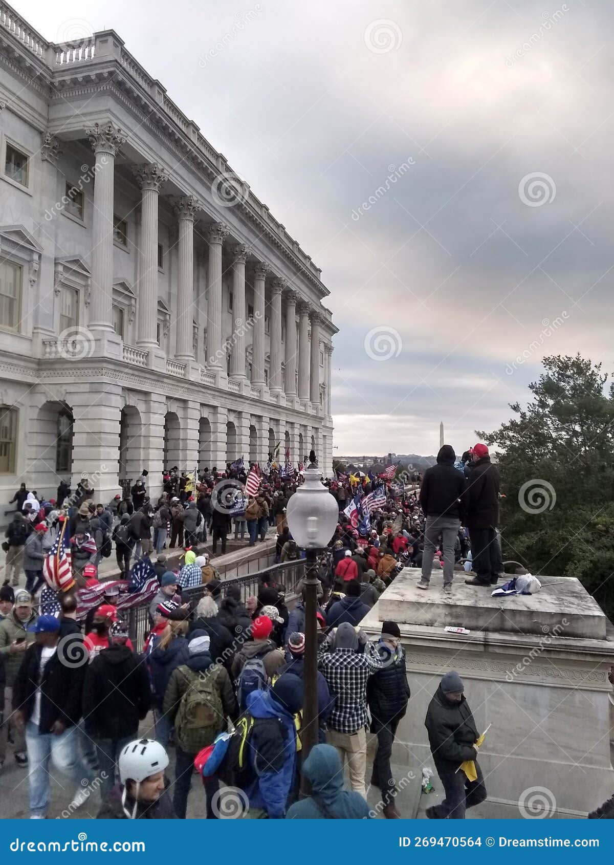 Capital Hill - Capital Building January 6th, 2021 Editorial Stock Image ...