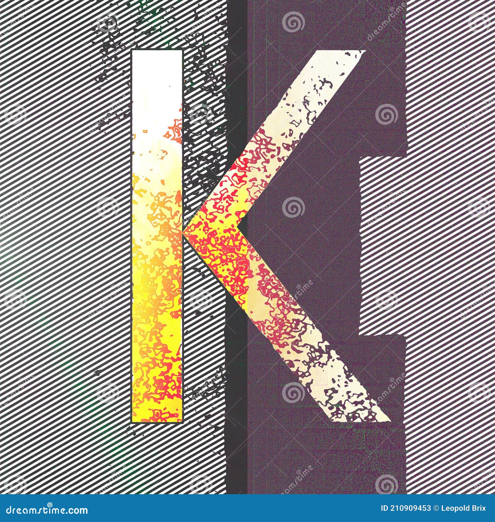 Capital letter K stock illustration. Illustration of caps - 210909453