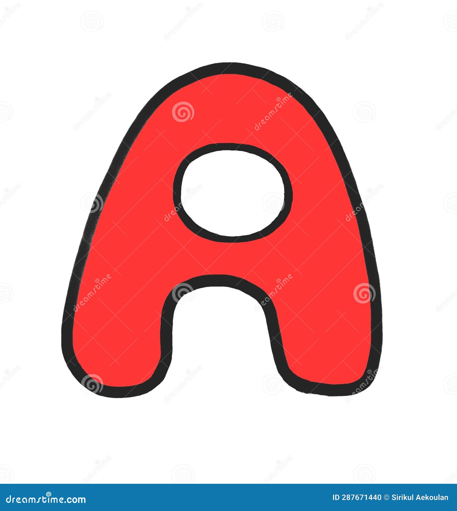 Capital Letter Purple Red Alphabet Stock Illustration - Illustration of ...