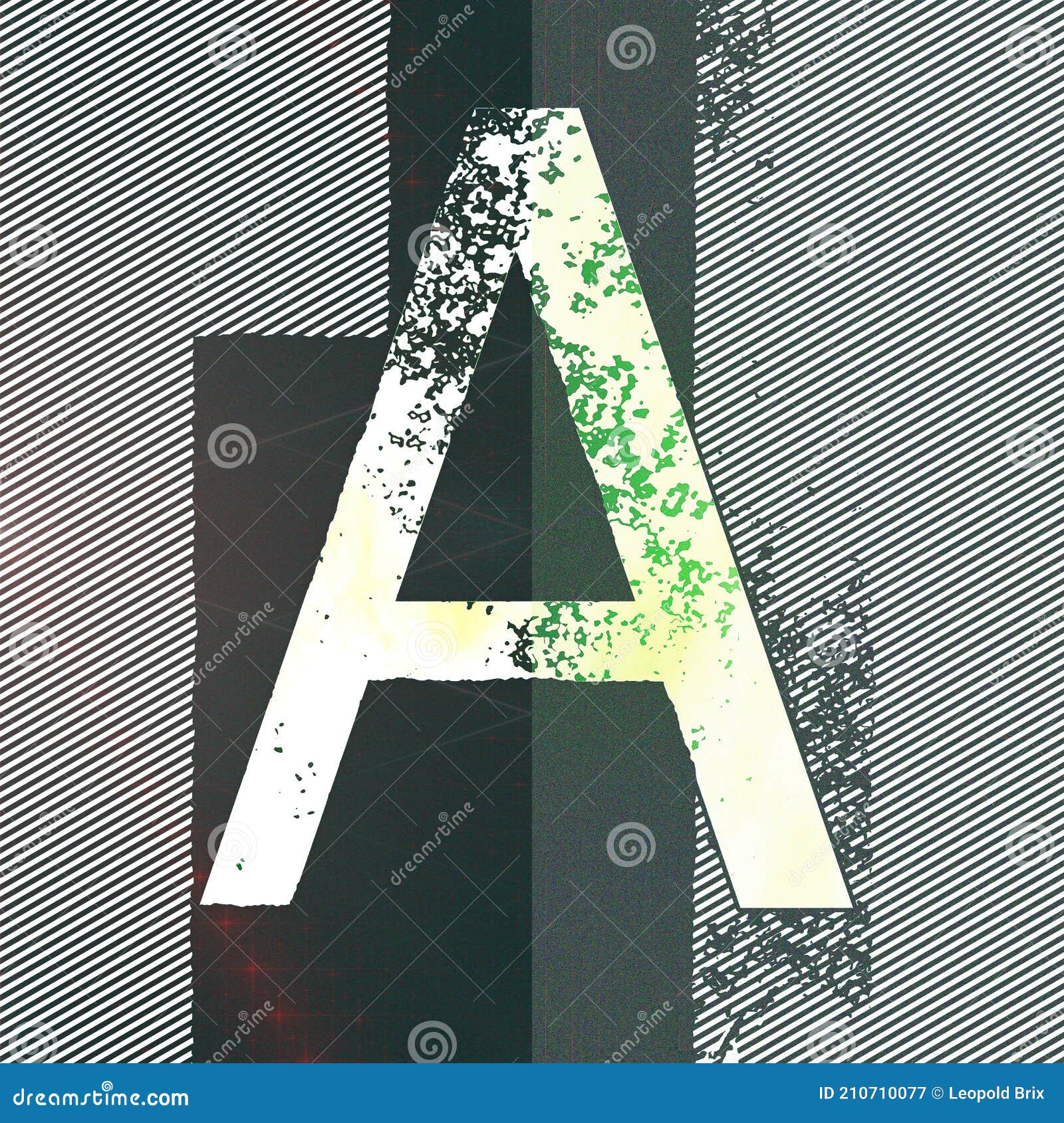 Capital letter a stock illustration. Illustration of print - 210710077