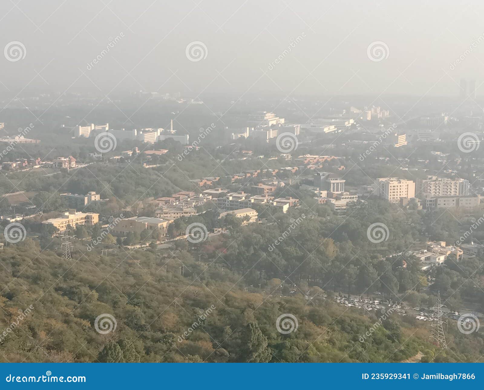 Capital pakistan hill view stock image. Image of skyscraper - 235929341
