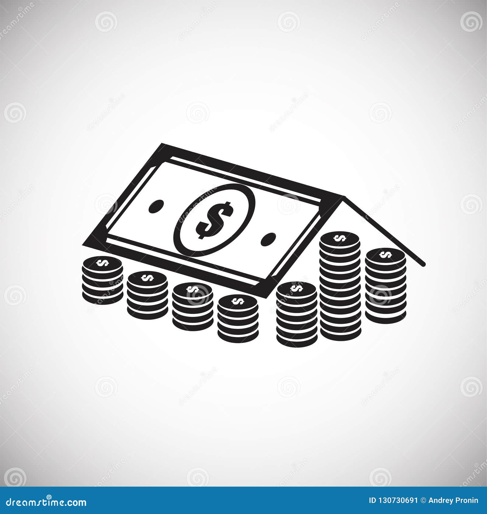 Capital on White Background Stock Vector - Illustration of concept ...