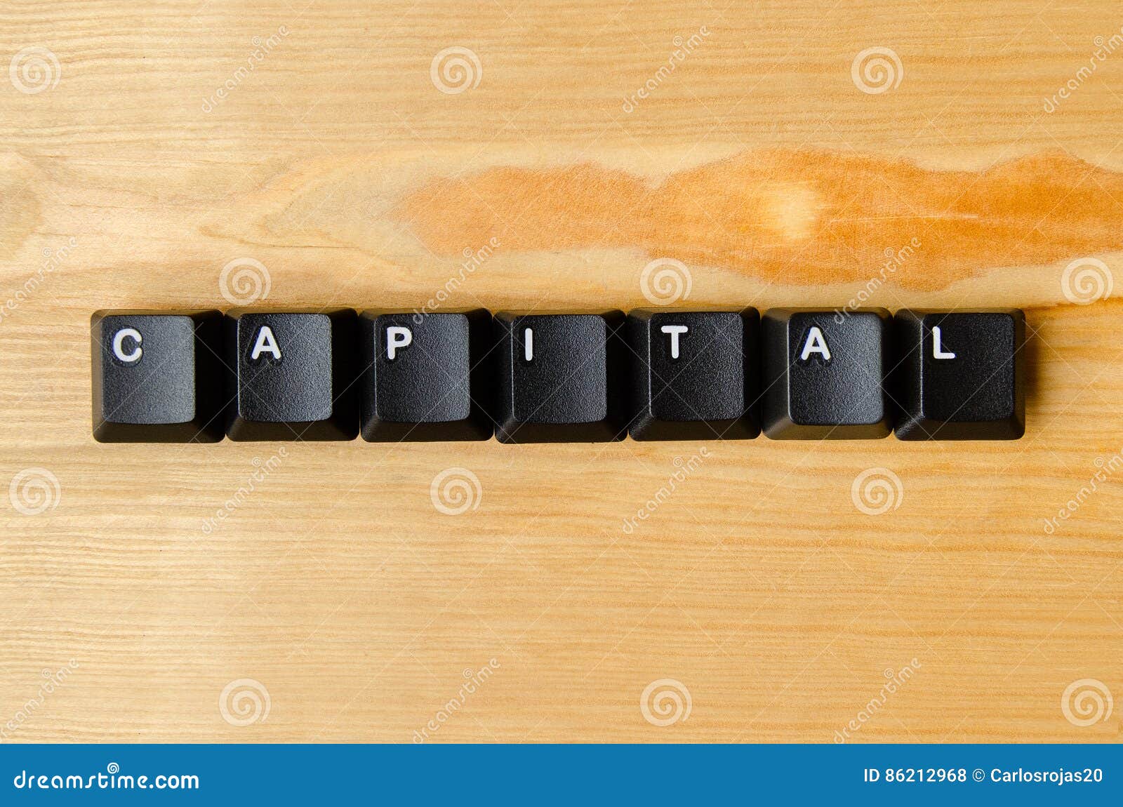 Capital word stock photo. Image of quote, word, business - 86212968