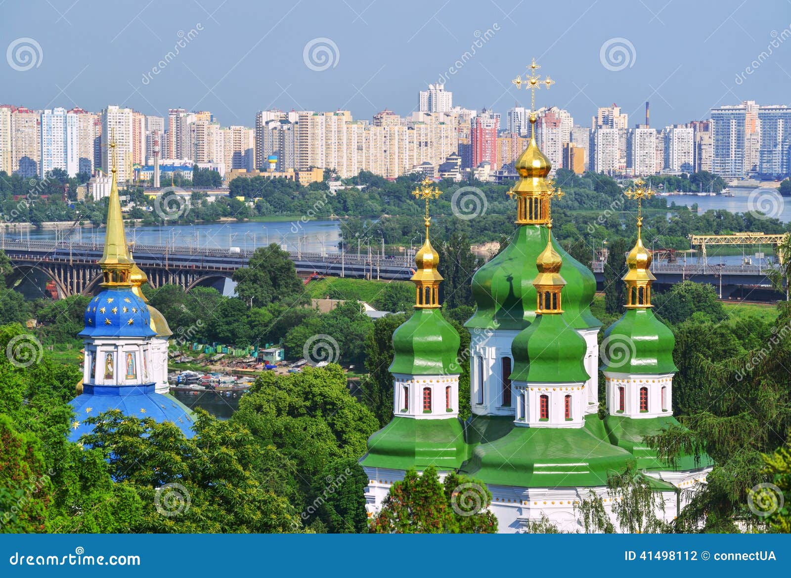 Capitale De L'Ukraine - Kiev Photo stock - Image du coupole, chapelle ...
