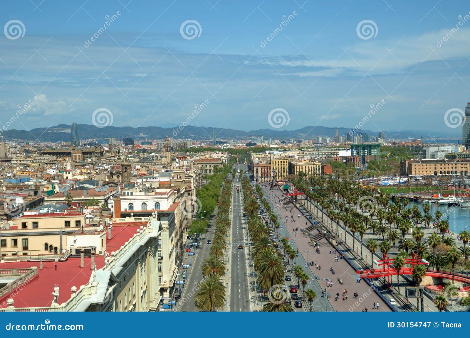 Capitale De La Catalogne Barcelone Photographie éditorial - Image du ...