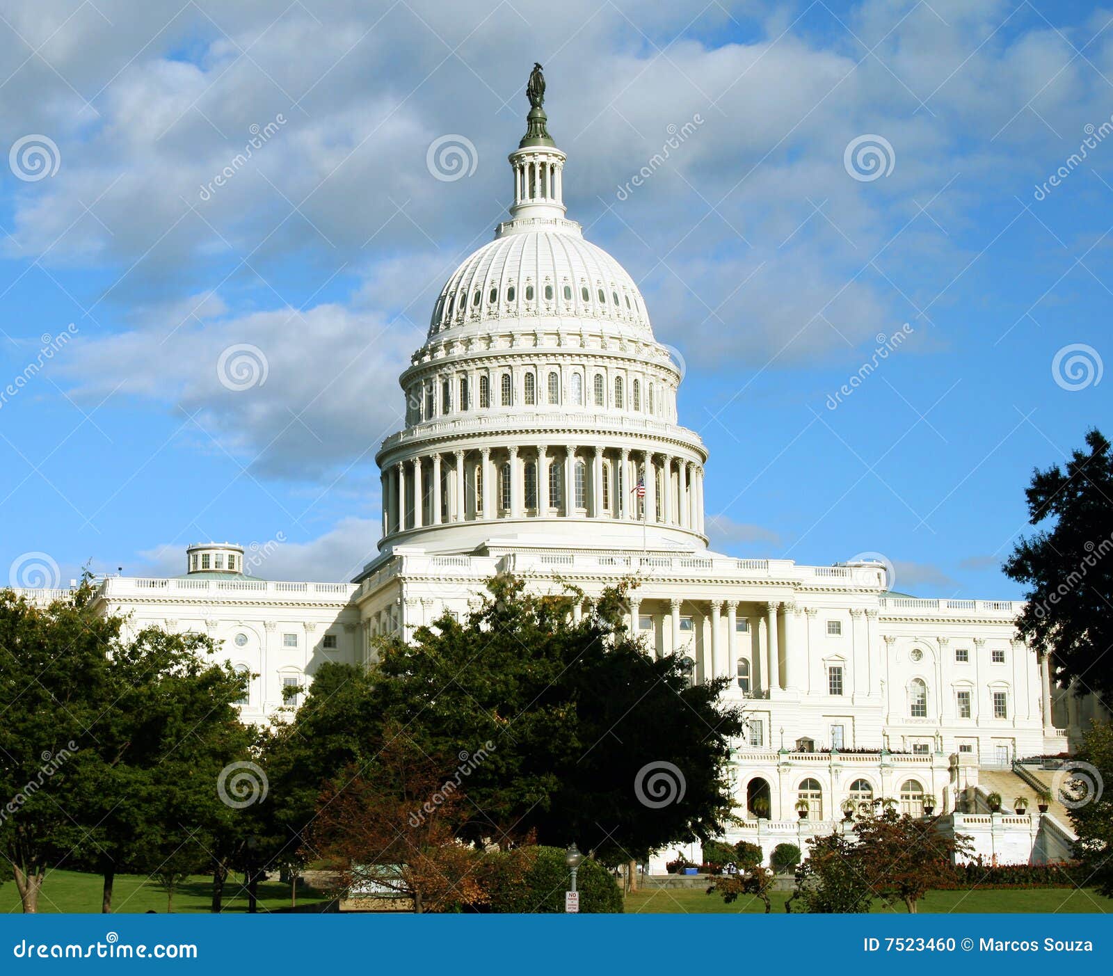 The Capitol stock photo. Image of united, landmark, states - 7523460