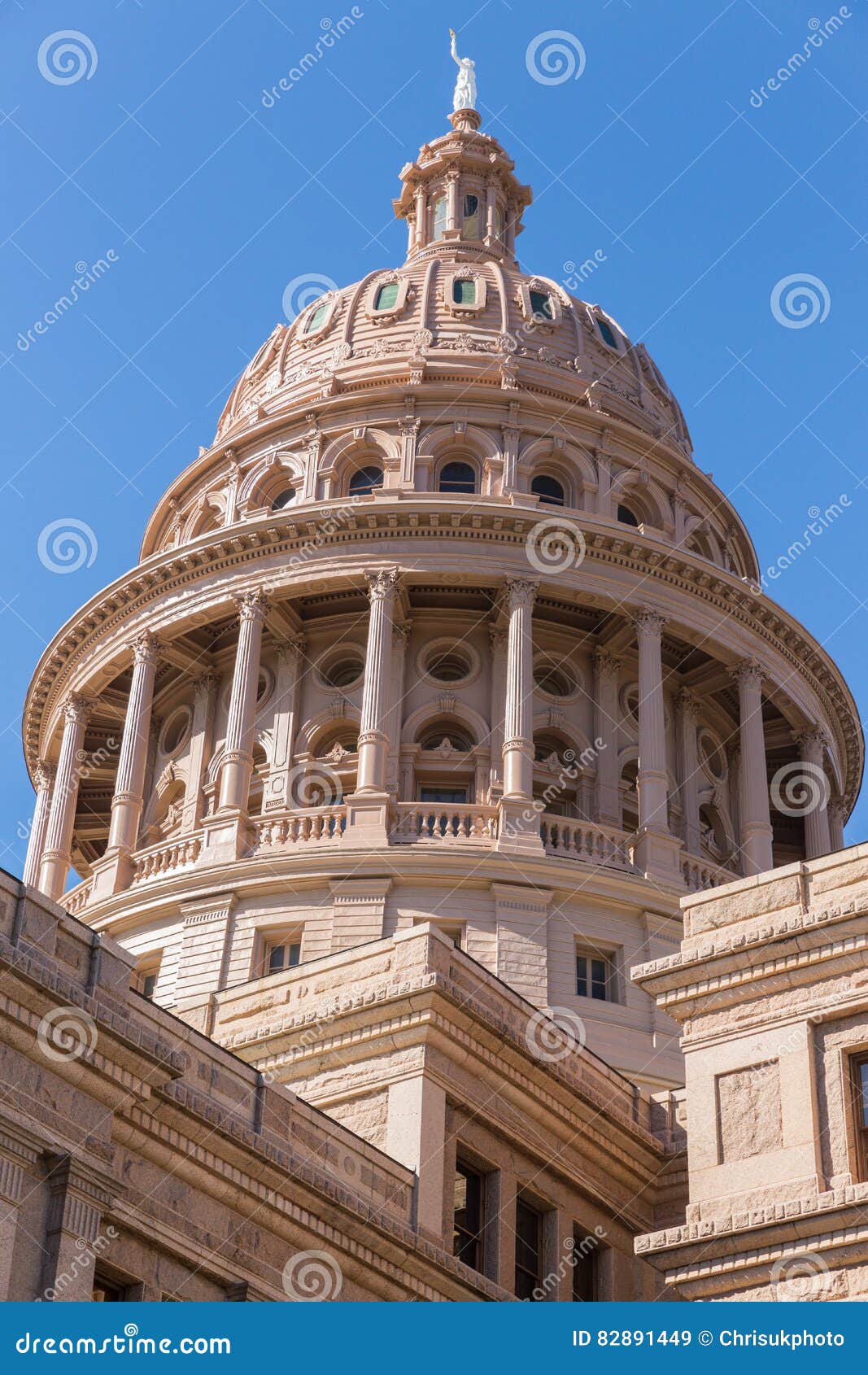 The Capitol Building in Austin Texas Stock Image - Image of district ...